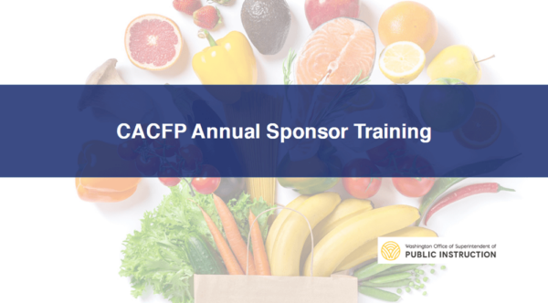 All Courses – OSPI | Bright Track Online CACFP Training